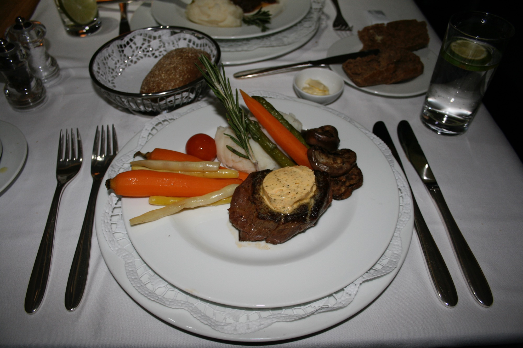 Succulent Steak On A Plane: LX17 From JFK-ZRH In First Class - Live and ...