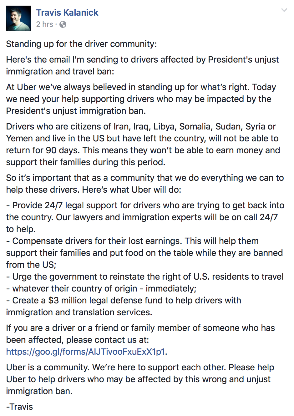 Is an Uber Boycott Appropriate? - Live and Let's Fly