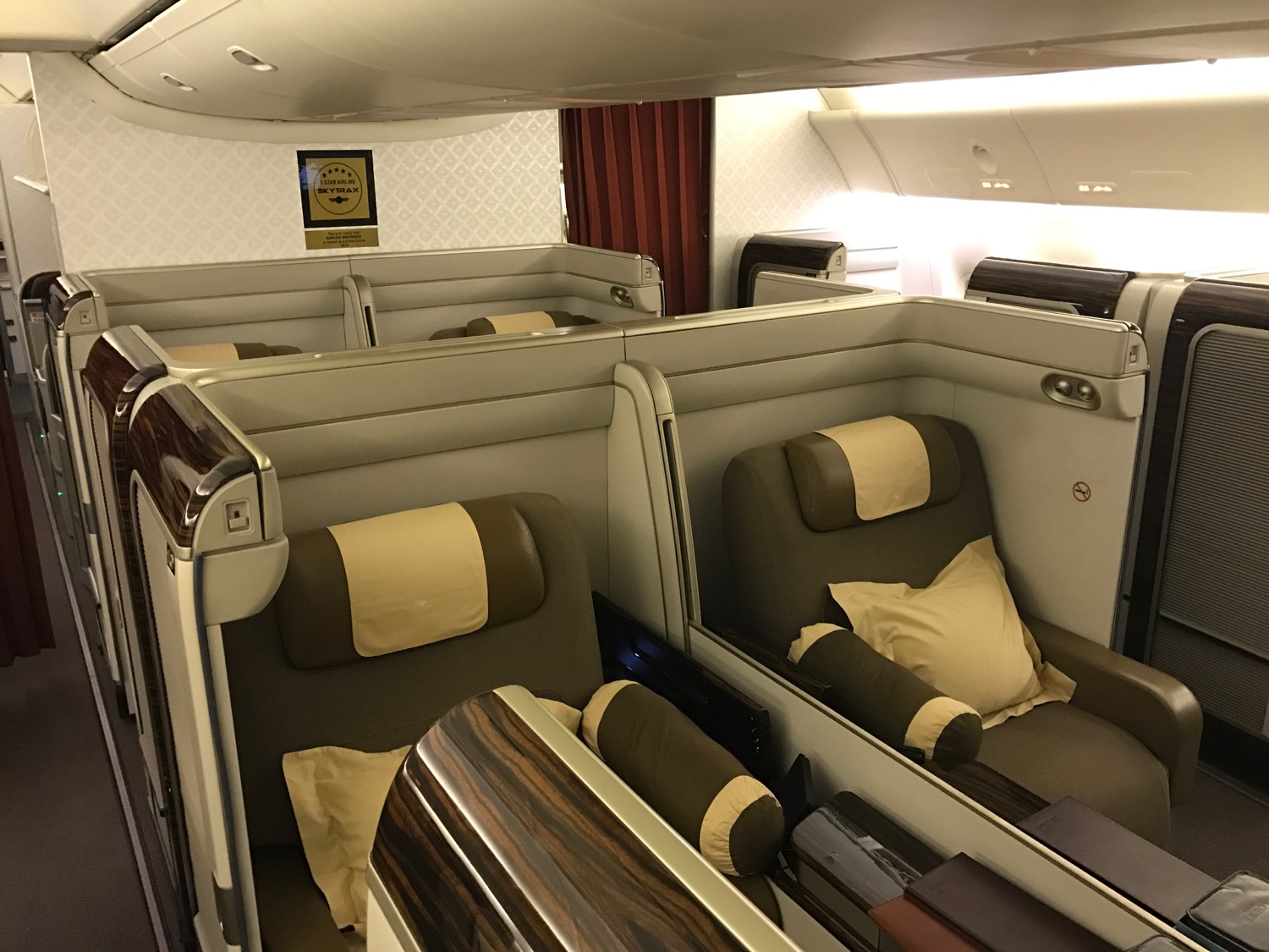 Review: Garuda 777-300ER First Class Jakarta - Amsterdam - Live and Let ...