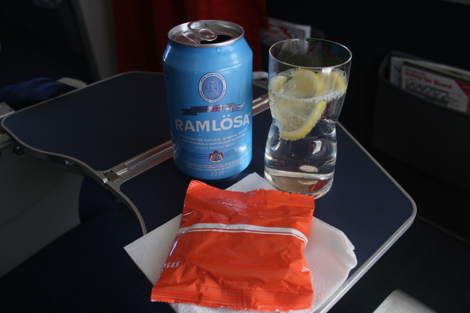 Comparing Scandinavian Lunches in SAS Business Class - Live and Let's Fly