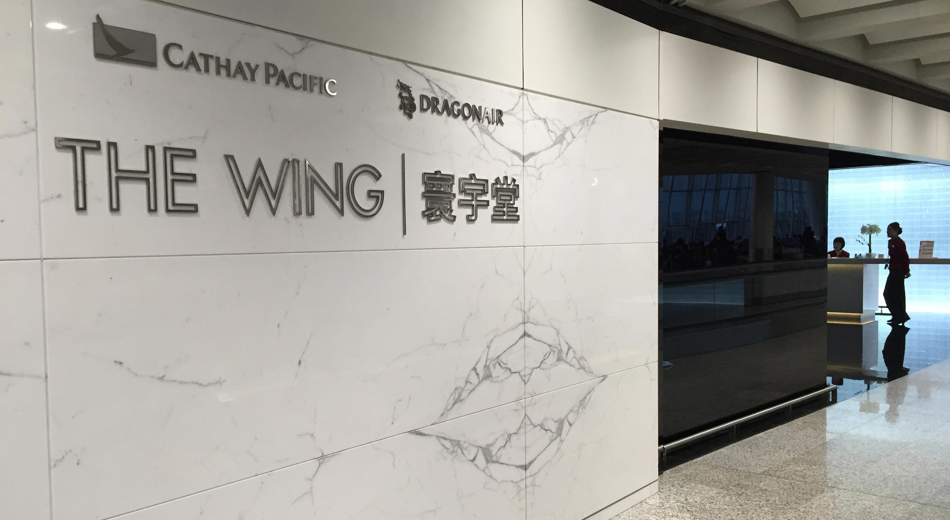 Review: Cathay Pacific "The Wing" First Class Lounge HKG - Live and Let ...