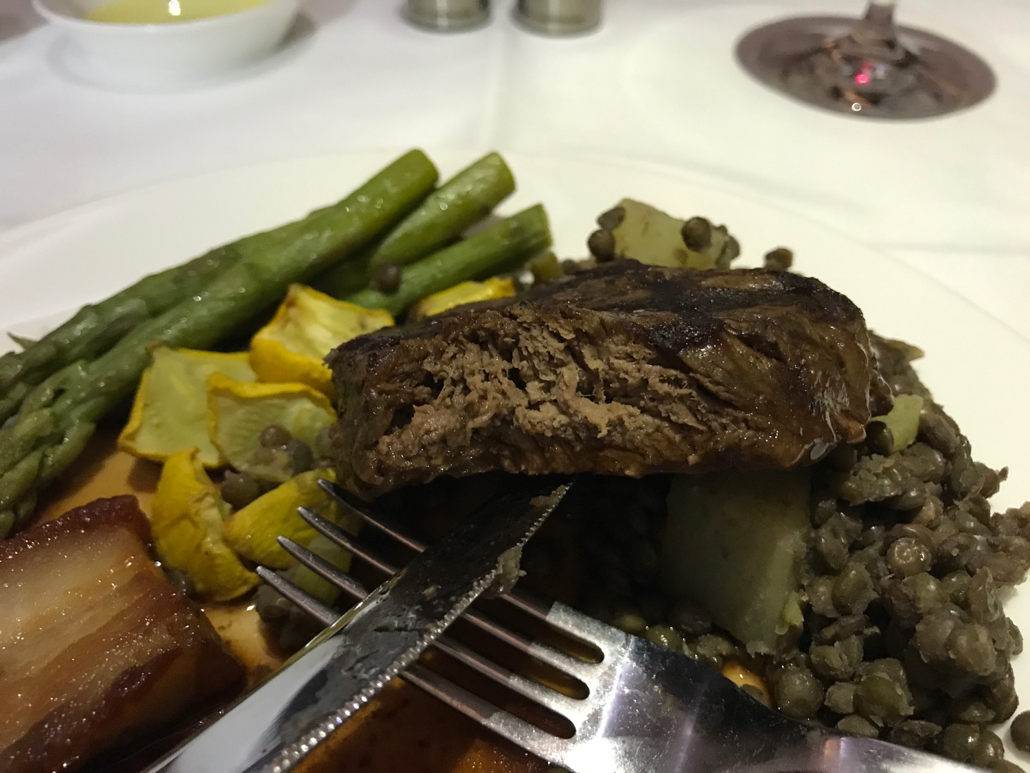 Dinner: Aegean Economy Outshines Lufthansa First Class - Live and Let's Fly