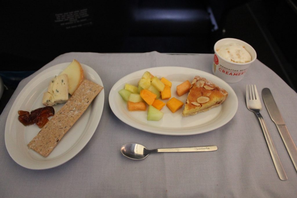 Beef Filet Vs. Swordfish In SAS Business Class - Live and Let's Fly
