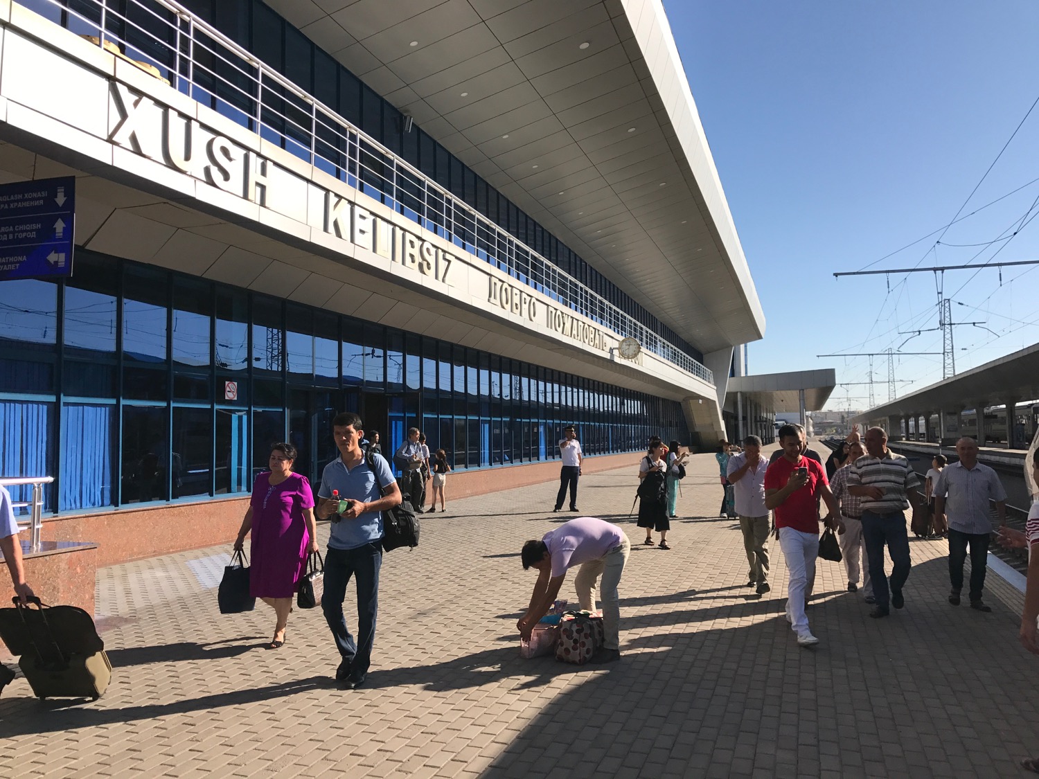 The Surprisingly Efficient High Speed Train System in Uzbekistan - Live ...