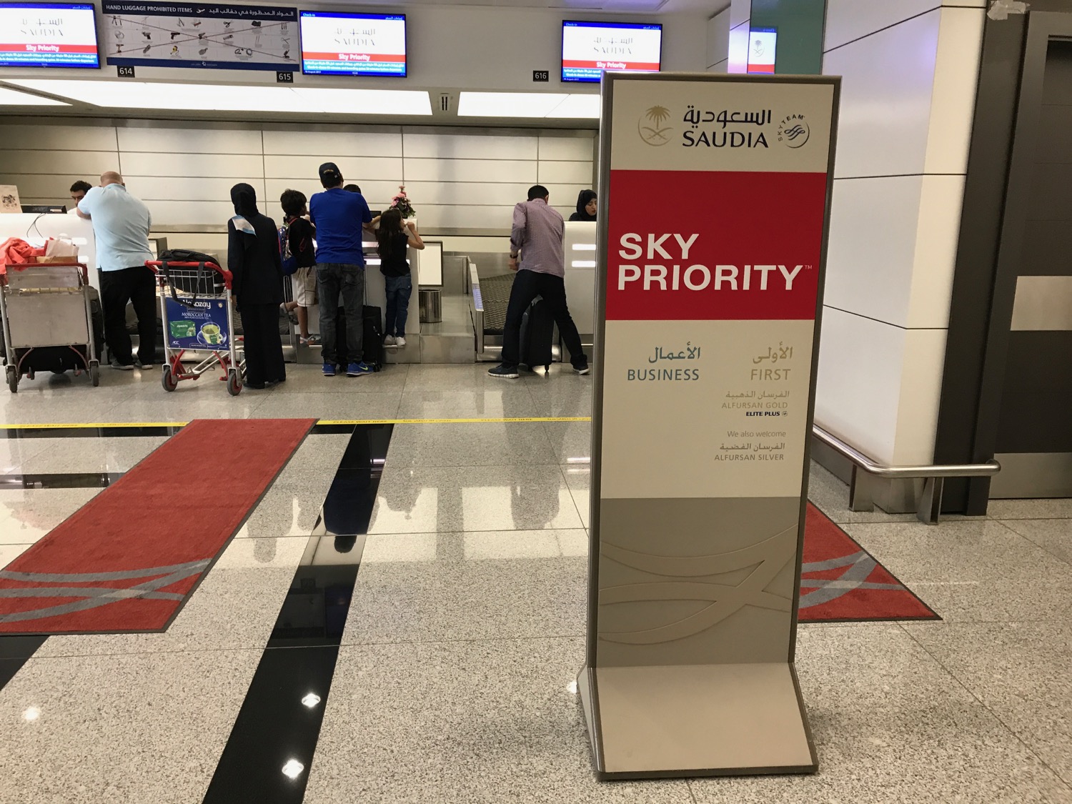 Review: Saudia 777-300ER First Class Dubai to Riyadh - Live and Let's Fly