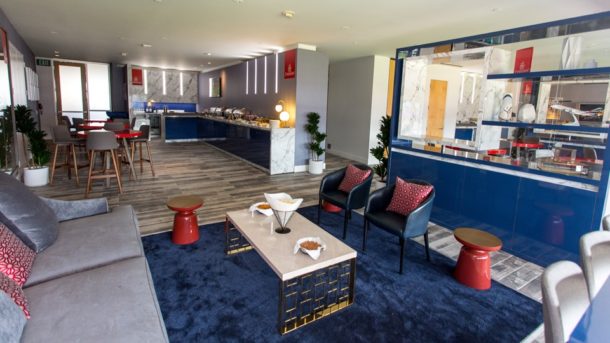 Emirates Lounge...at a Baseball Stadium - Live and Let's Fly