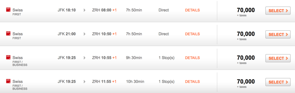 Hurry! Aeroplan Allowing SWISS First Class Bookings! - Live and Let's Fly