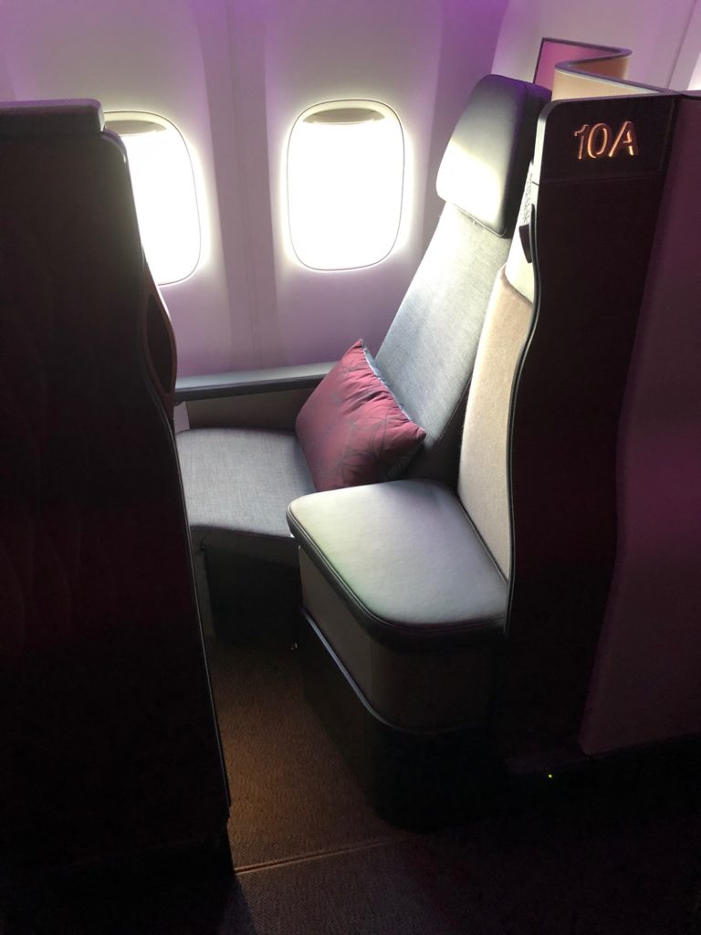 Review: Qatar Airways 777-300ER Qsuite Business Class New York to Doha - Live and Let's Fly