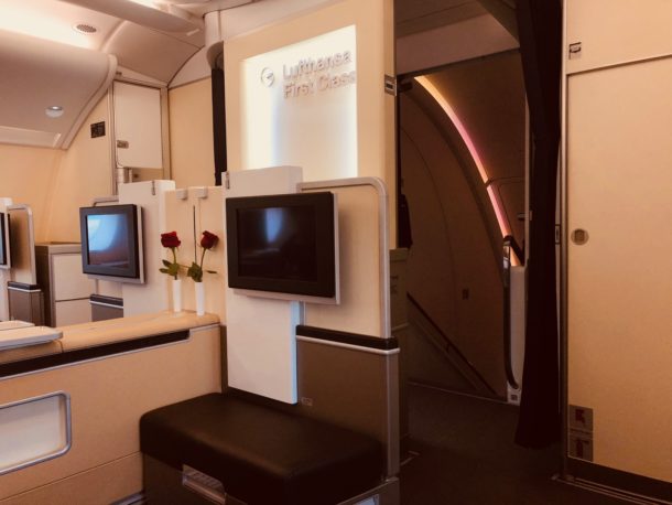Review: Lufthansa A380 First Class Los Angeles to Munich - Live and Let ...