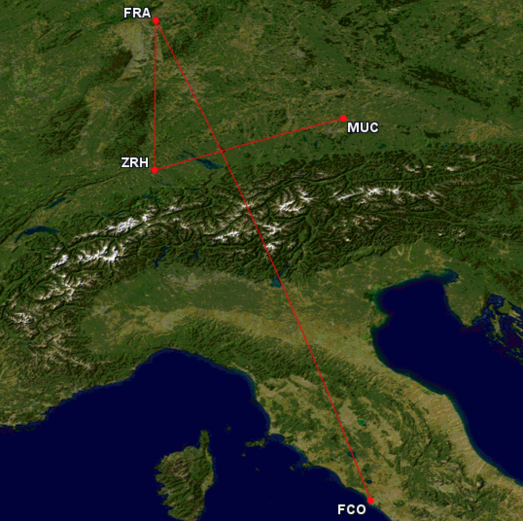 Why I’m Flying Los Angeles to Rome via Munich, Zurich, AND Frankfurt ...