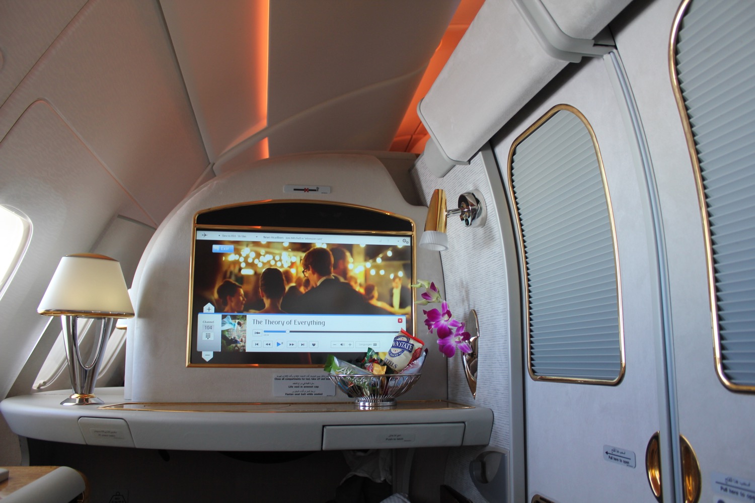 Review: Emirates A380 First Class Dubai to Frankfurt - Live and Let's Fly