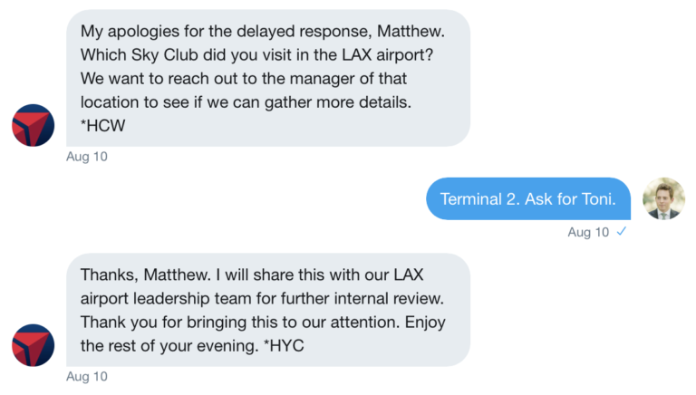 UPDATE: Official Delta Response To Lounge Denial Incident - Live and ...