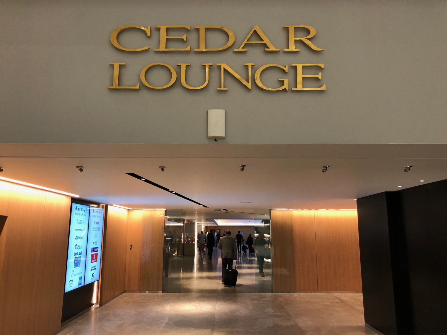 Review: MEA Cedar Lounge Beirut (BEY) - Live and Let's Fly