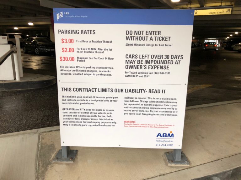 Short-Term Parking Rates At LAX Go Way Up In 2019 - Live and Let's Fly