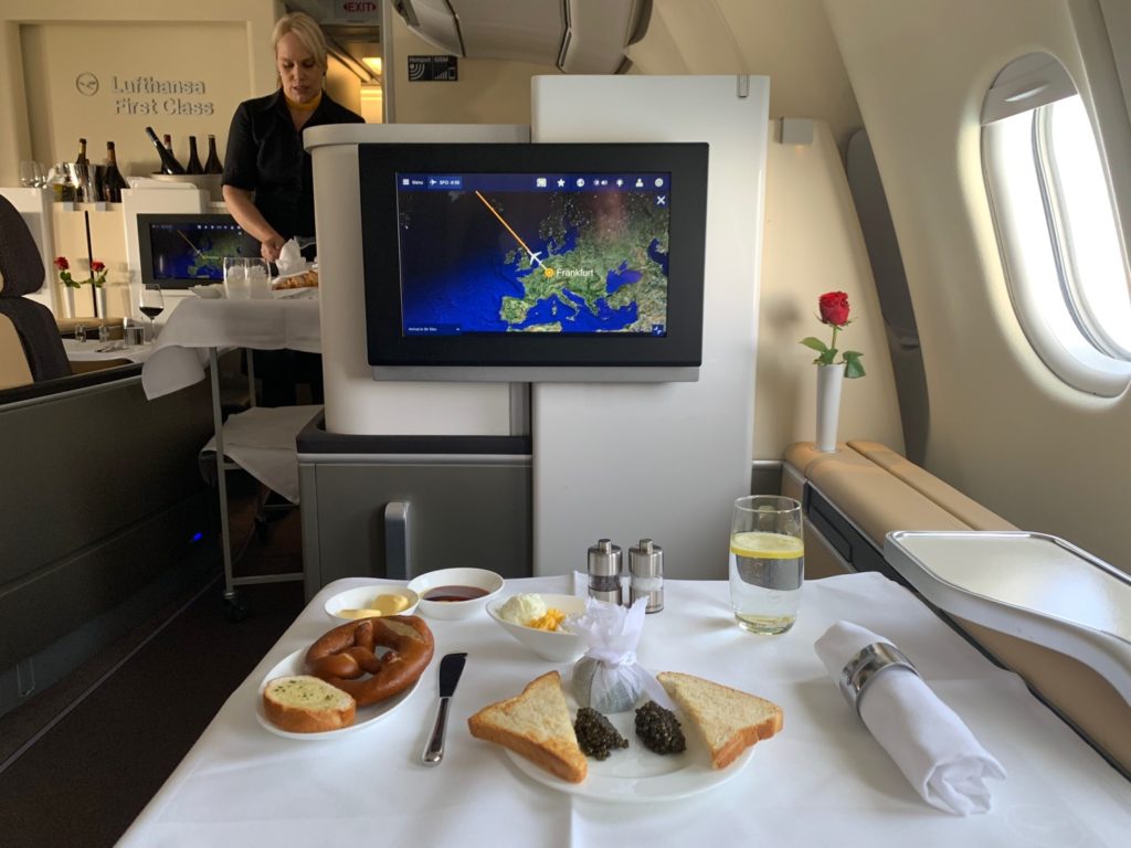 First Impressions: Lufthansa A340-600 First Class - Live and Let's Fly