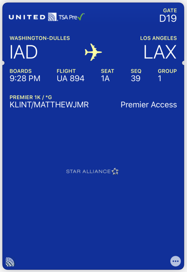 United's New Boarding Pass: New Livery Colors?
