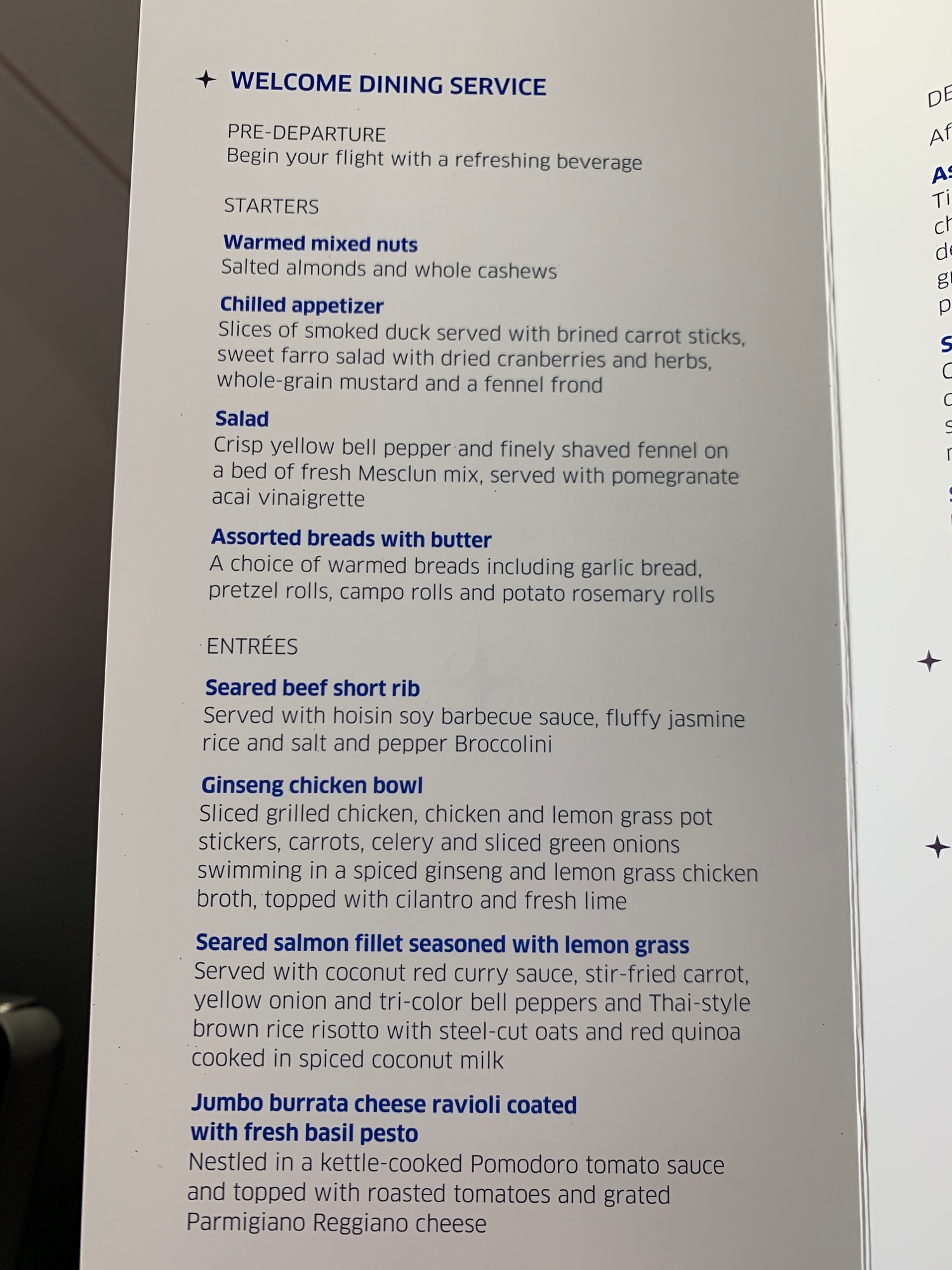 Menu Descriptions On United Are Now More Detailed (And Why It Matters ...