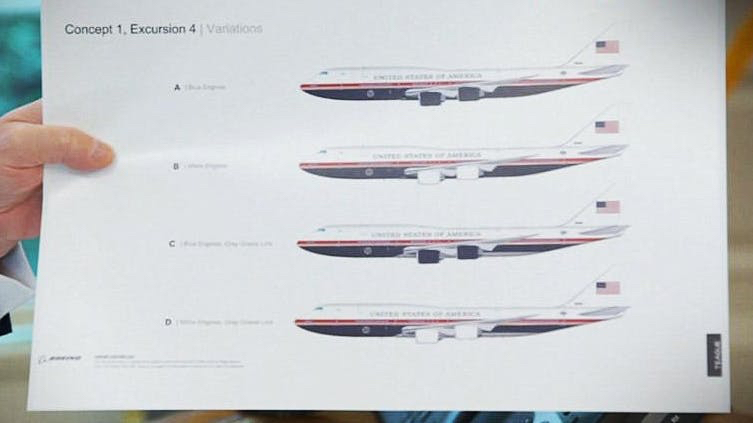 New Air Force One Livery Looks Extremely Familiar... - Live and Let's Fly