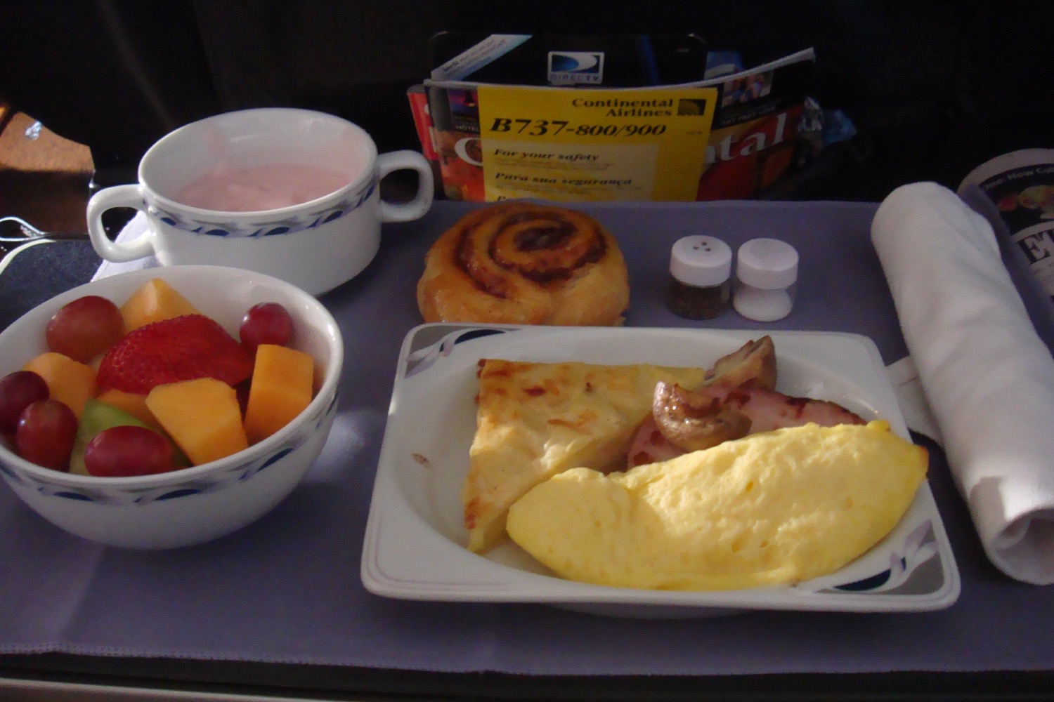 My "Mode" Airline Meal - Live and Let's Fly