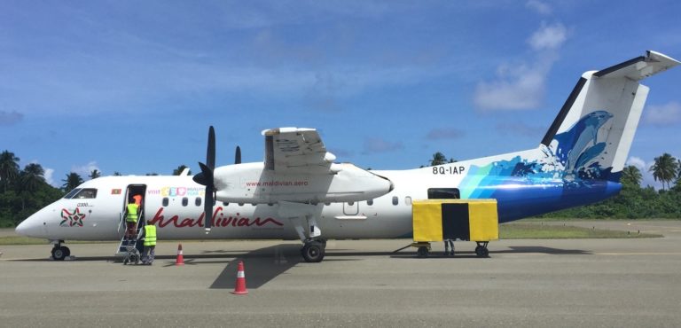 Review: Maldivian Dash 8-300 Malé To Kooddoo Via Kadhdhoo - Live and Let's Fly