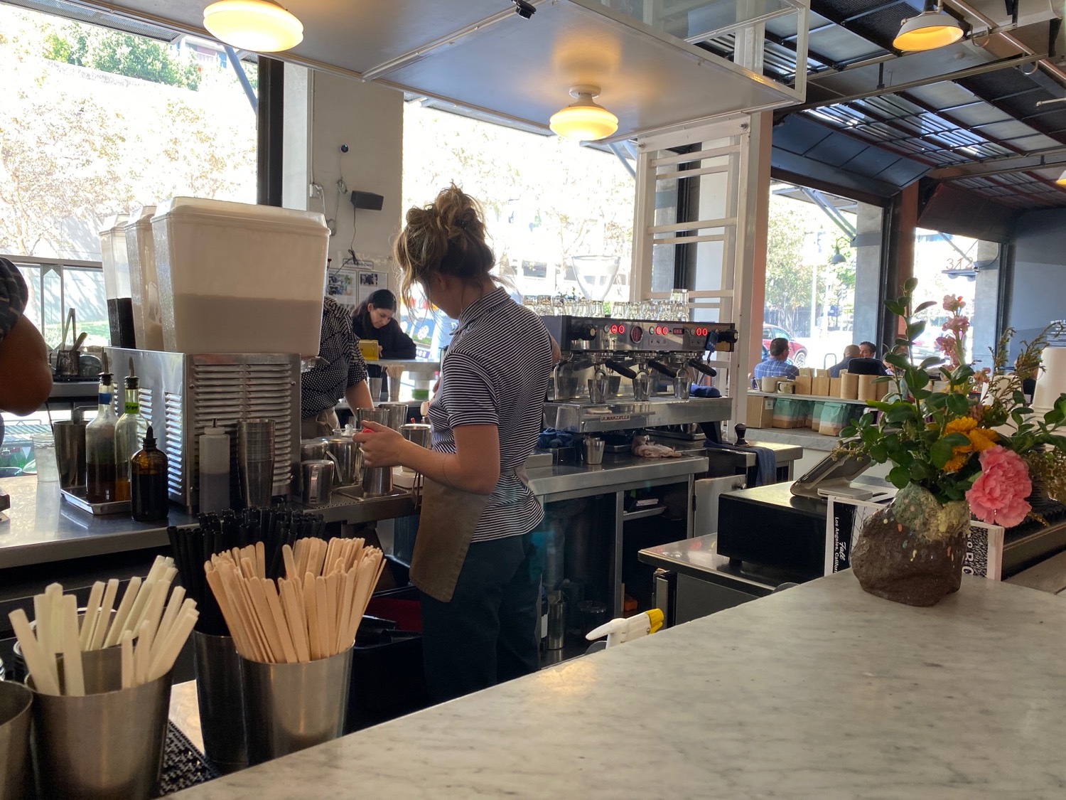 Great Coffee In Downtown Los Angeles - Live and Let's Fly