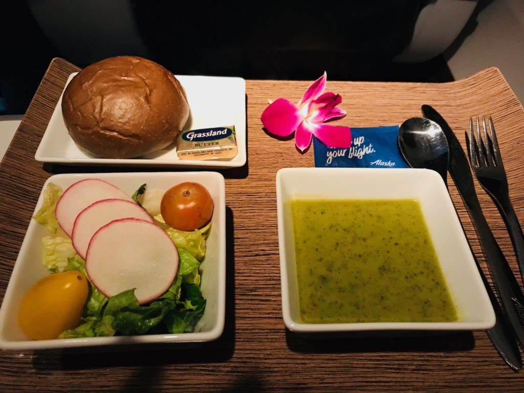 Alaska Airlines First Class Dining: Review & Insights