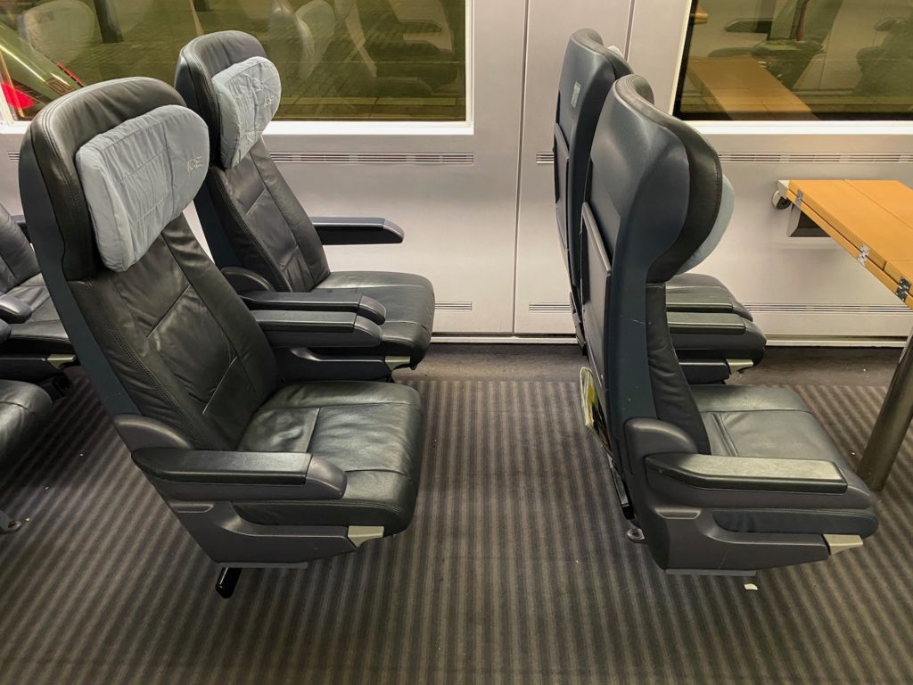 Train Review: Deutsche Bahn Intercity Express (ICE) First Class - Live ...