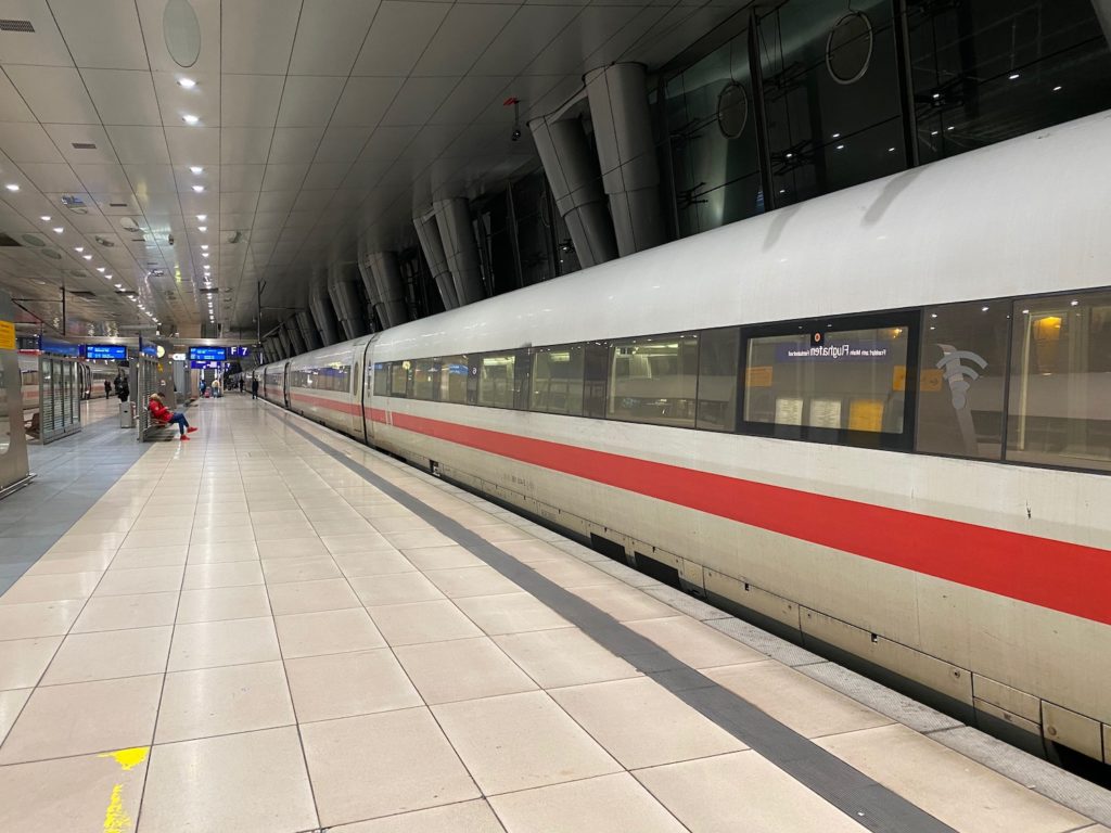 Train Review: Deutsche Bahn Intercity Express (ICE) First Class - Live ...