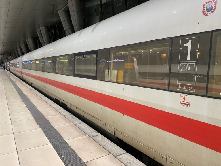 Train Review: Deutsche Bahn Intercity Express (ICE) First Class - Live ...