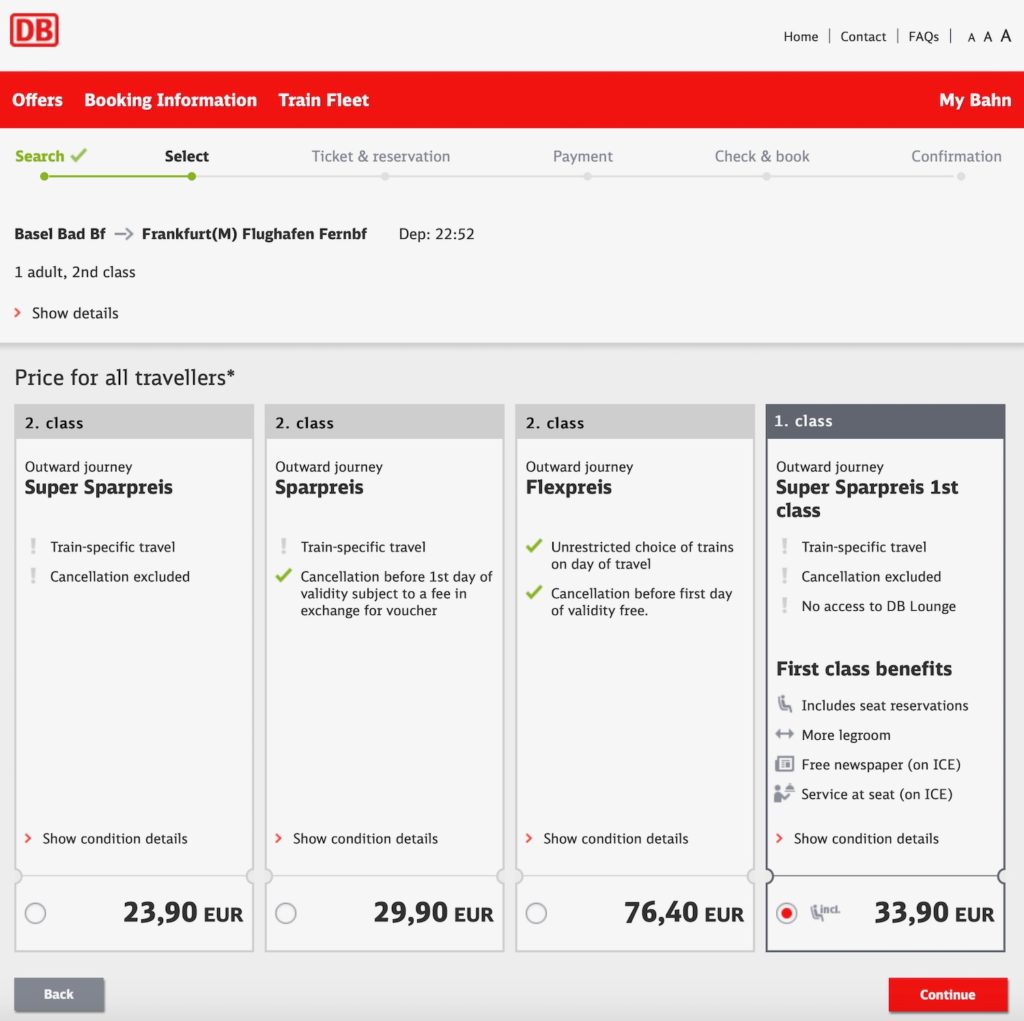 Train Review: Deutsche Bahn Intercity Express (ICE) First Class - Live ...