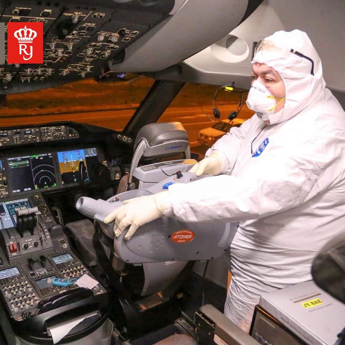 By Royal Decree: Onboard The Royal Jordanian Wuhan Rescue Flight - Live ...