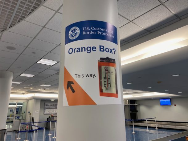 The Mysterious Orange Box At Washington Dulles - Live and Let's Fly