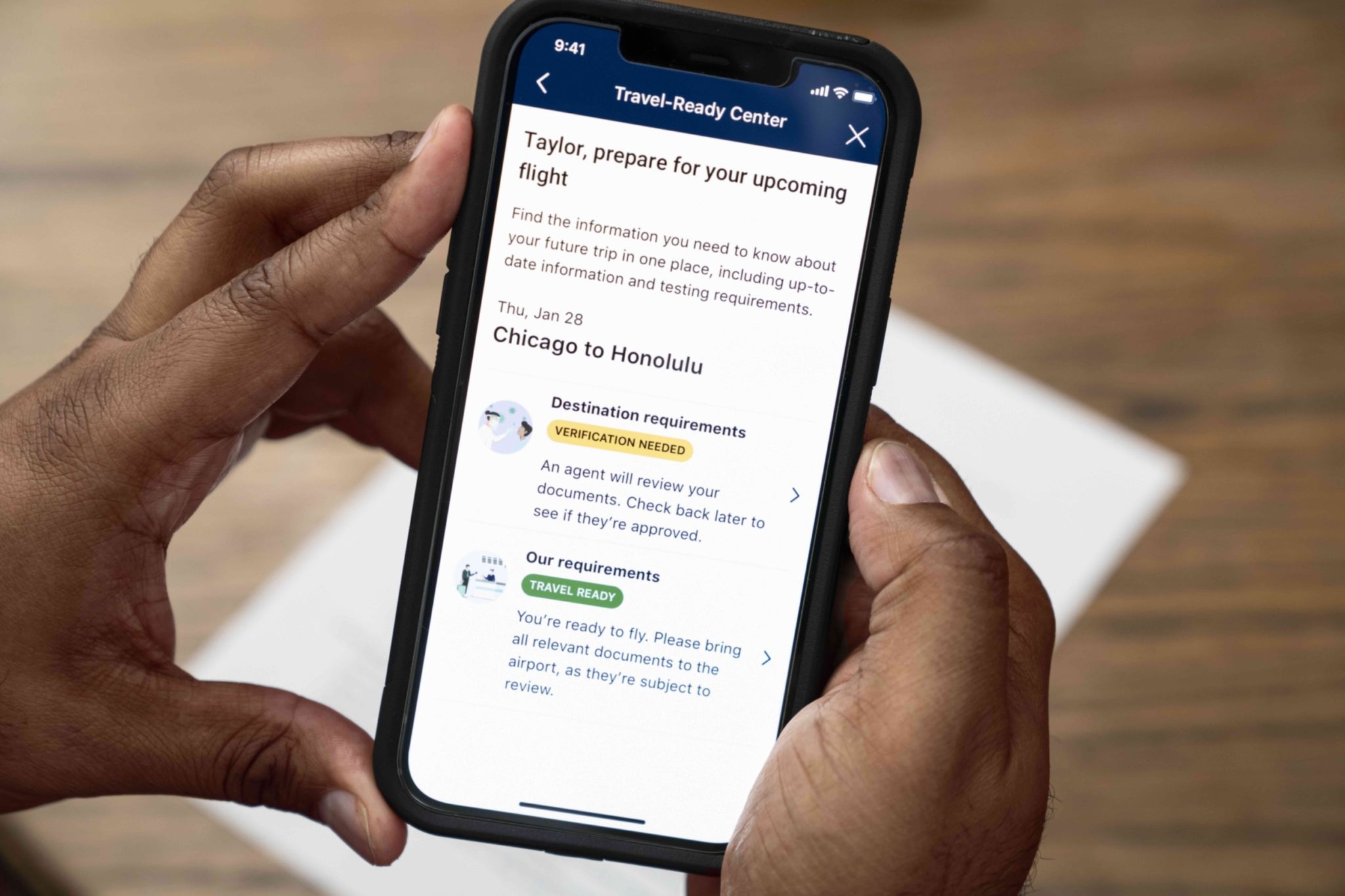 United Airlines Introduces Travel-Ready Center - Live and Let's Fly