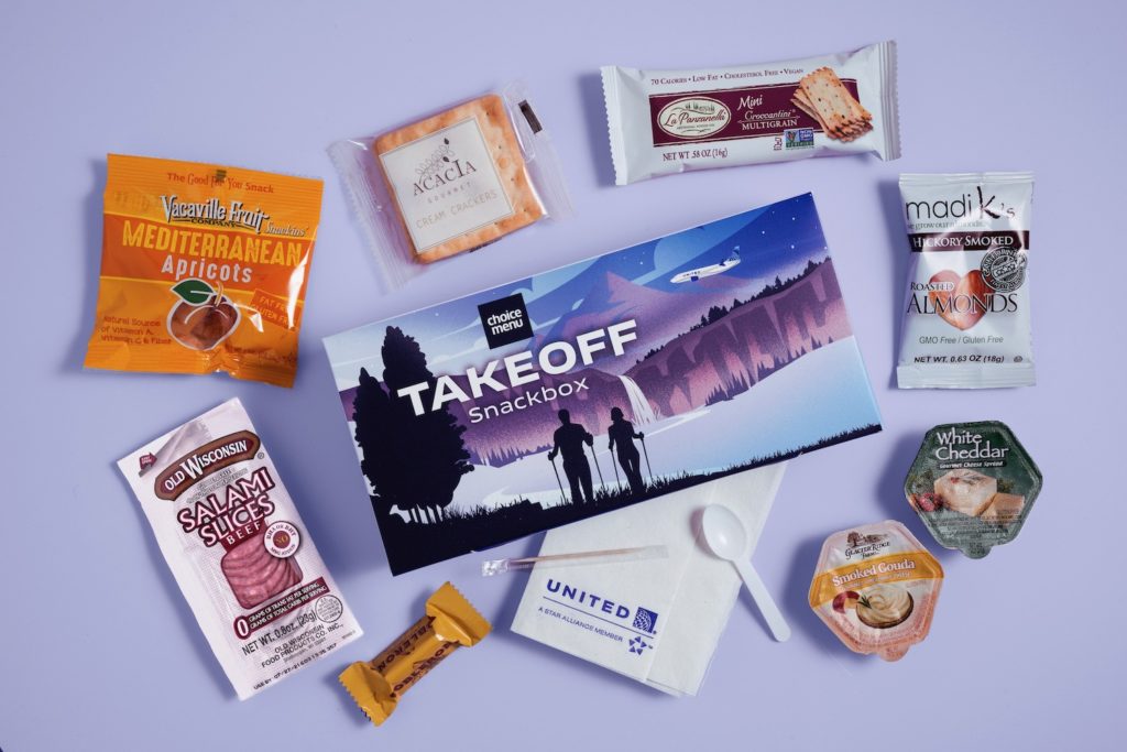 United Airlines Adds New Snack Boxes - Live and Let's Fly