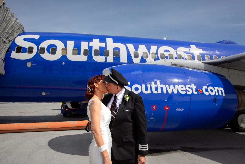 A Southwest Airlines Inflight Marriage - Live and Let's Fly