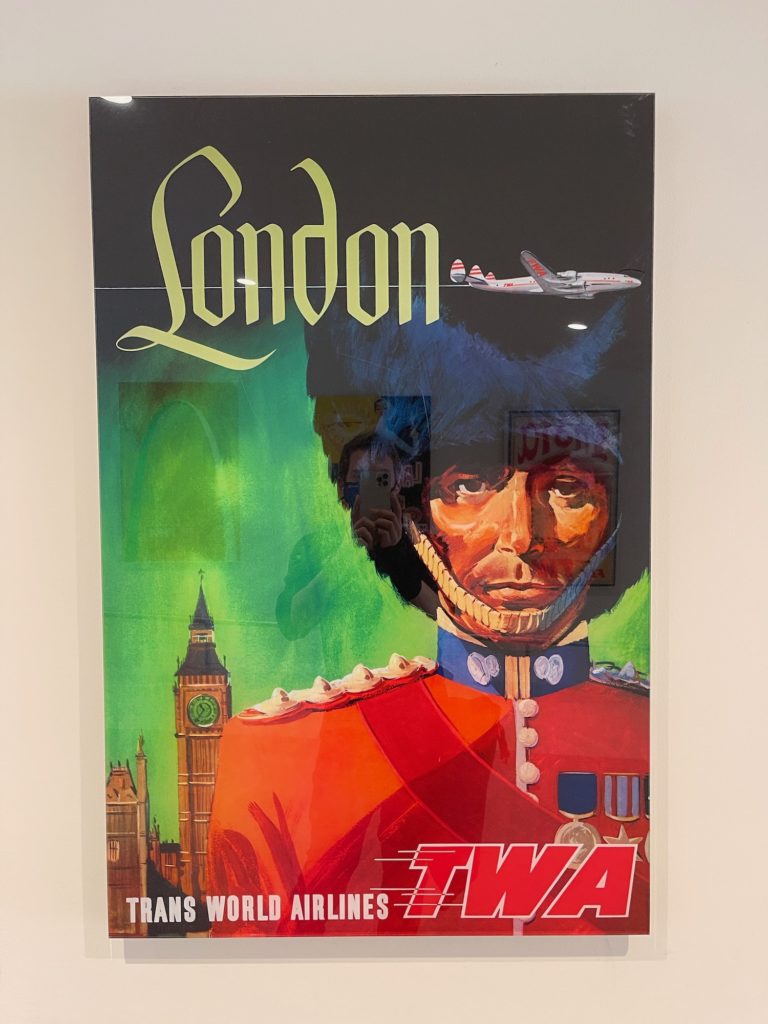 Vintage TWA Travel Posters - Live and Let's Fly