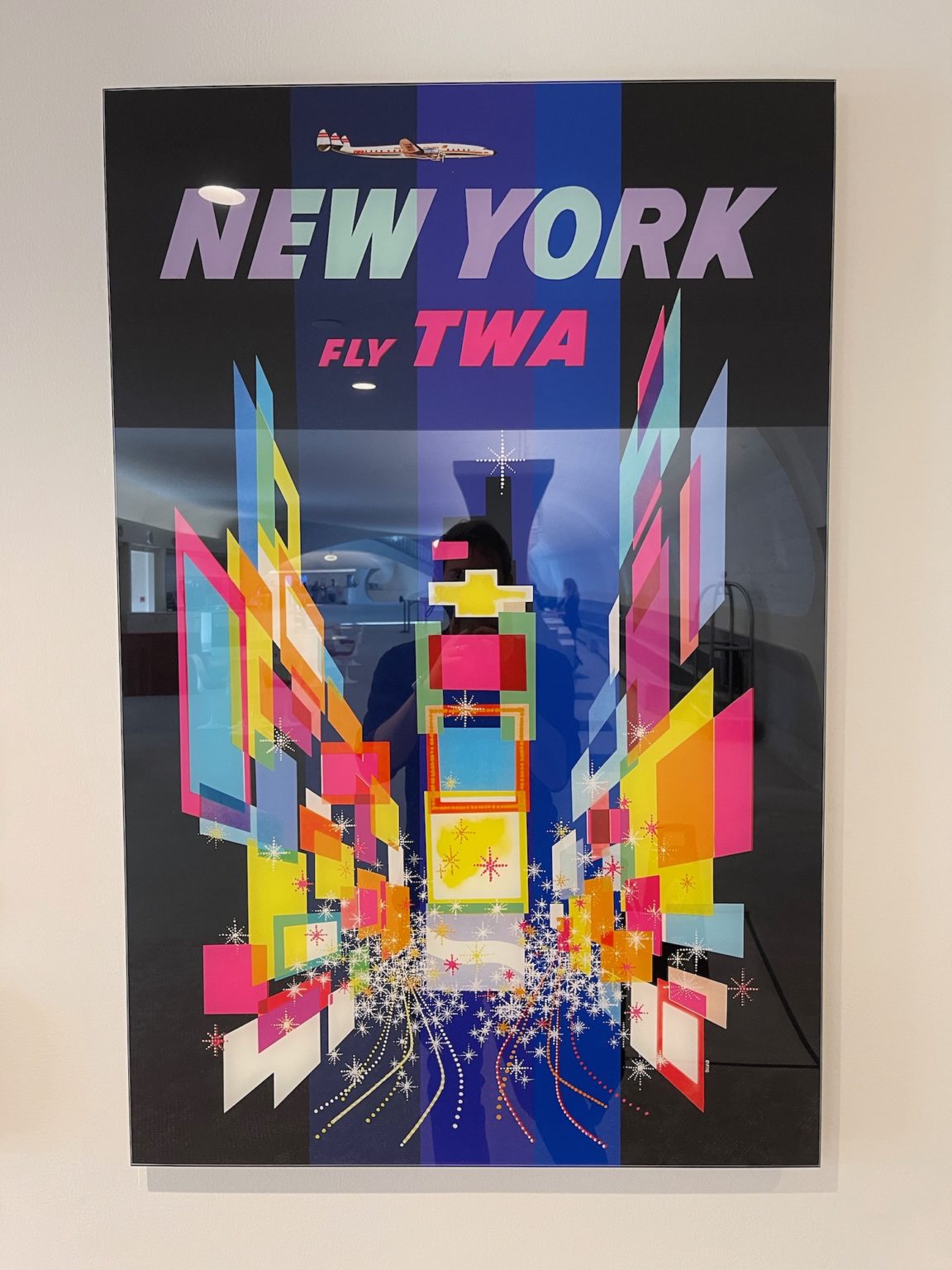 Vintage TWA Travel Posters - Live and Let's Fly