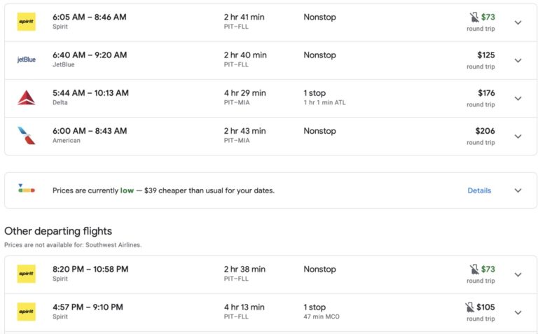 How to Use Google Flights - Live and Let's Fly