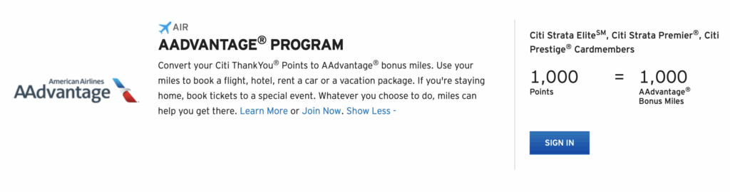 Pros And Cons: American Airlines AAdvantage Now Citi Transfer Partner ...