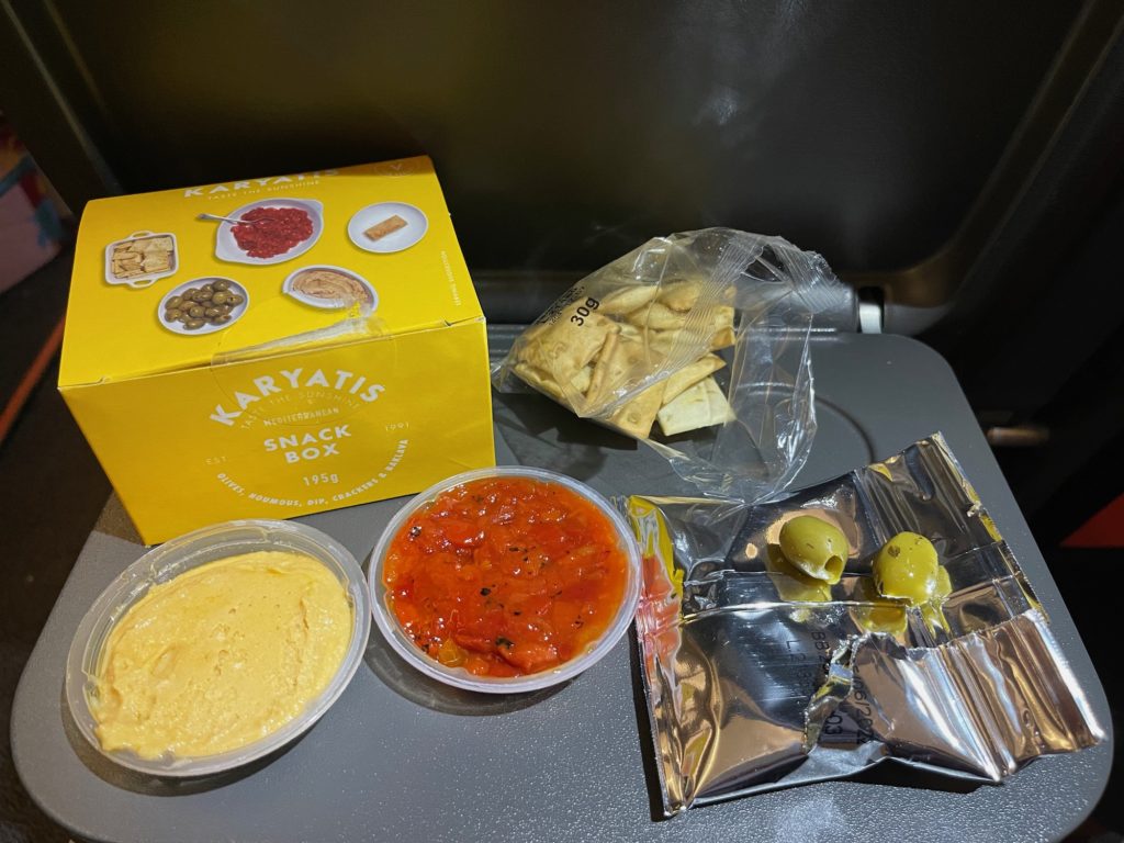 Mezze Snack Box For The Win On EasyJet - Live and Let's Fly
