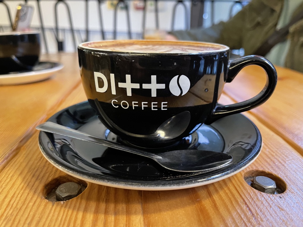 Great Coffee In Manchester, England: Ditto - Live and Let's Fly
