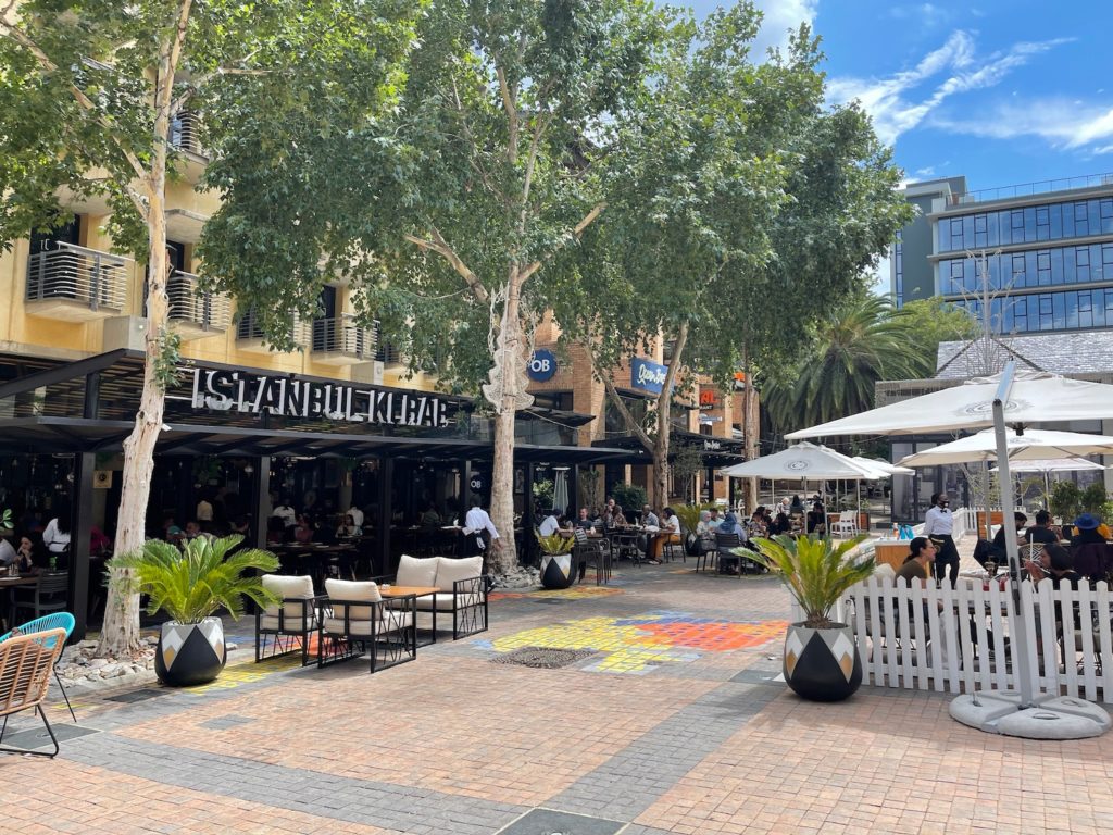 Melrose Arch, The Gated City Within Johannesburg - Live and Let's Fly