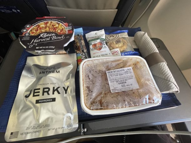This Passes For A First Class Meal On United Airlines?! - Live and Let ...