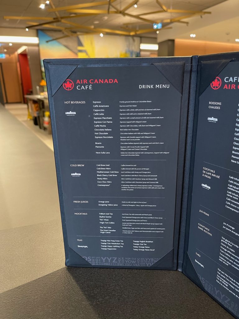 Review: Air Canada Café Toronto YYZ (Amazing Lounge) - Live and Let's Fly