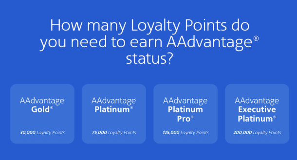 Nearly Free Status With American Airlines Loyalty Points - Live and Let ...