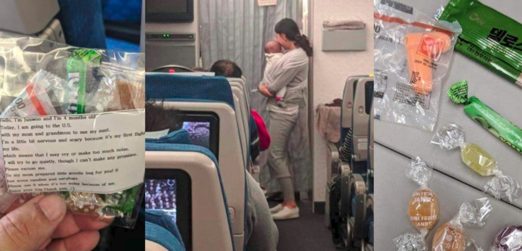 Cute: Mom Distributes "Crying Baby Care Kits" On Transpacific Flight ...