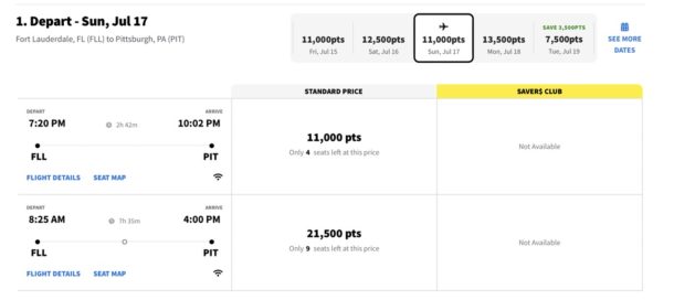 The Value of Spirit Airlines' Free Spirit Points - Live and Let's Fly