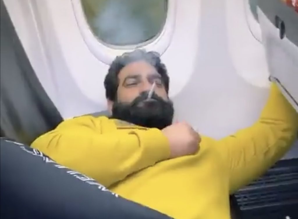 Man Smokes Cigarette On Plane, Receives Ridiculous Punishment - Live ...