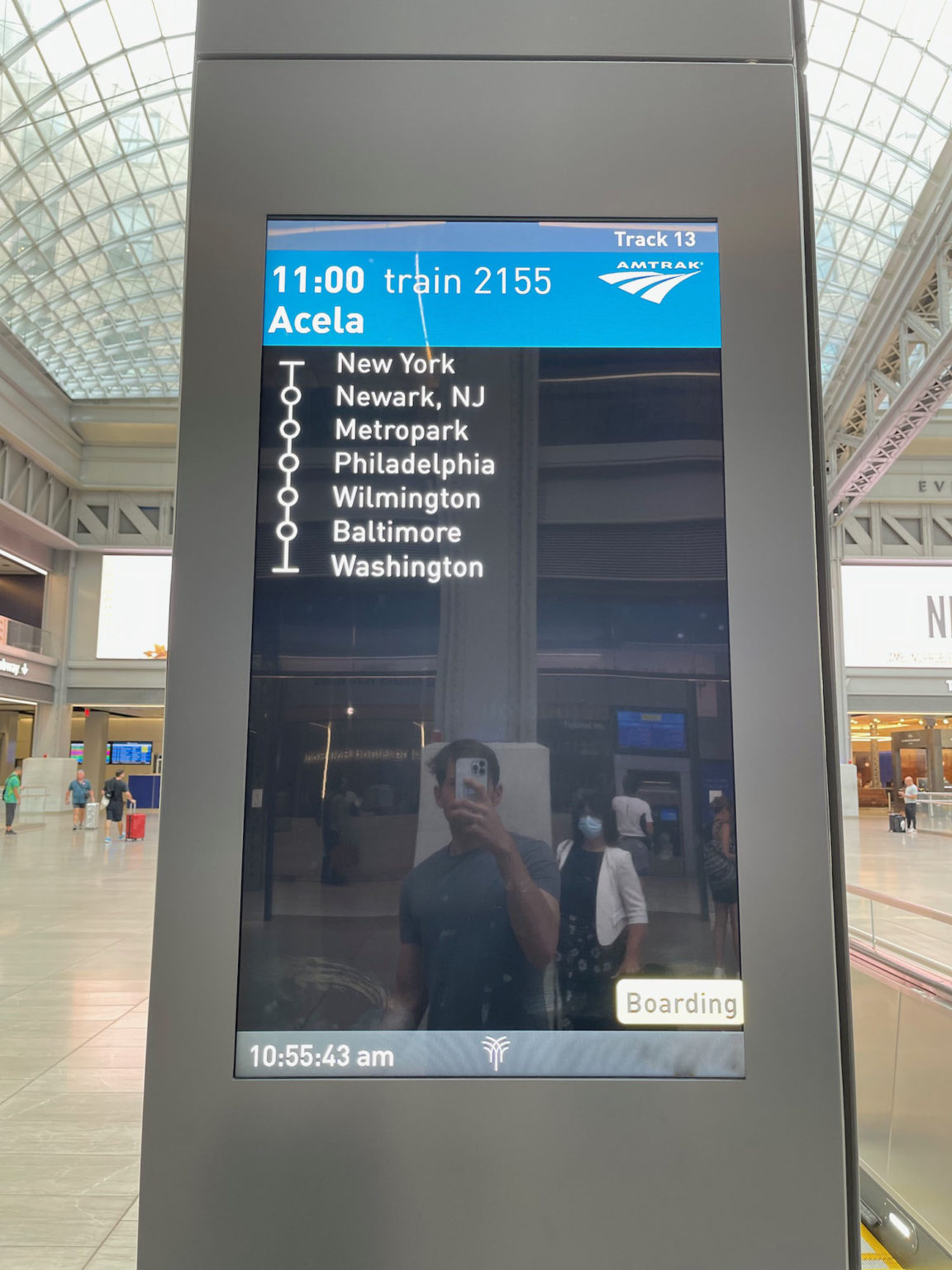 Review: Amtrak Acela First Class New York - Washington - Live and Let's Fly
