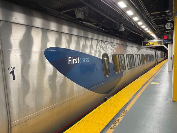 Review: Amtrak Acela First Class New York - Washington - Live and Let's Fly